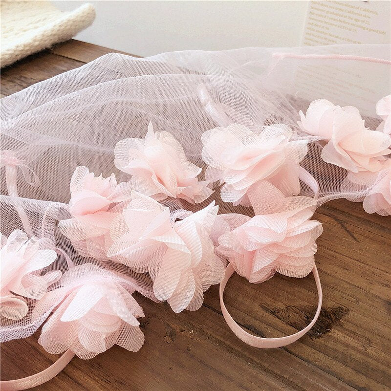 Flowery Sheer Lingerie Set Elegant See Through Design – CotonHouse